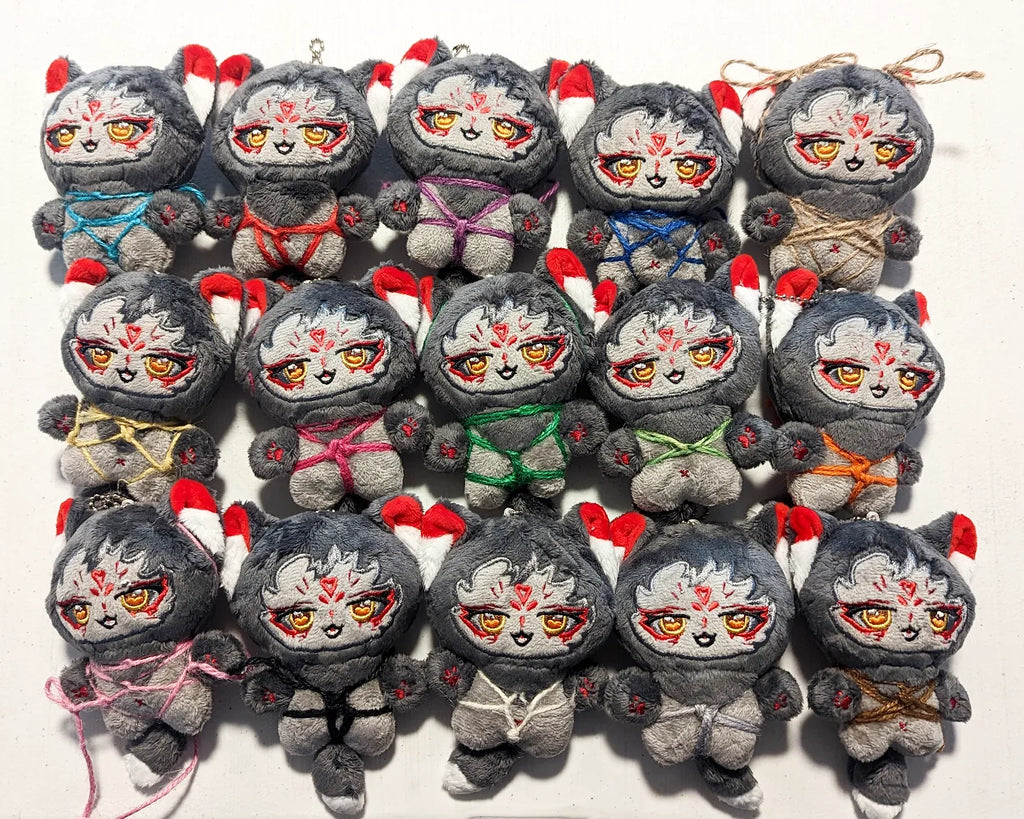 PLUSHIE KEYCHAIN – ROMANTIC KITSUNE – Iron Yokai