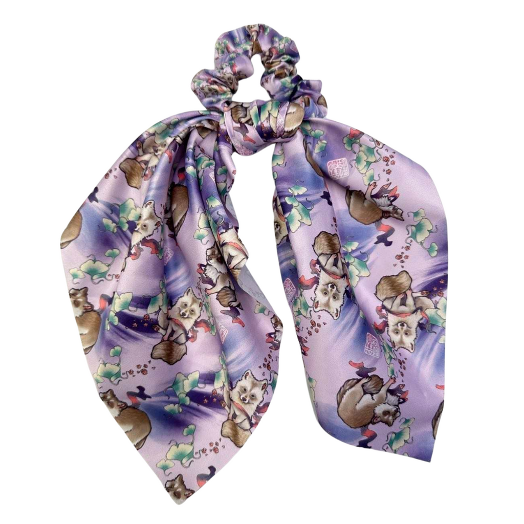 2-in-1 LARGE BOW SCRUNCHIE V2 – Iron Yokai
